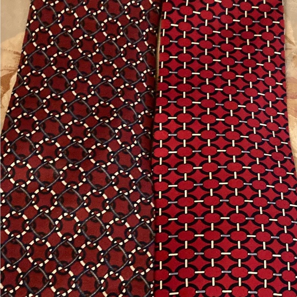 Gentry House | Accessories | Gentry House Neck Ties 2 Red Patterns ...
